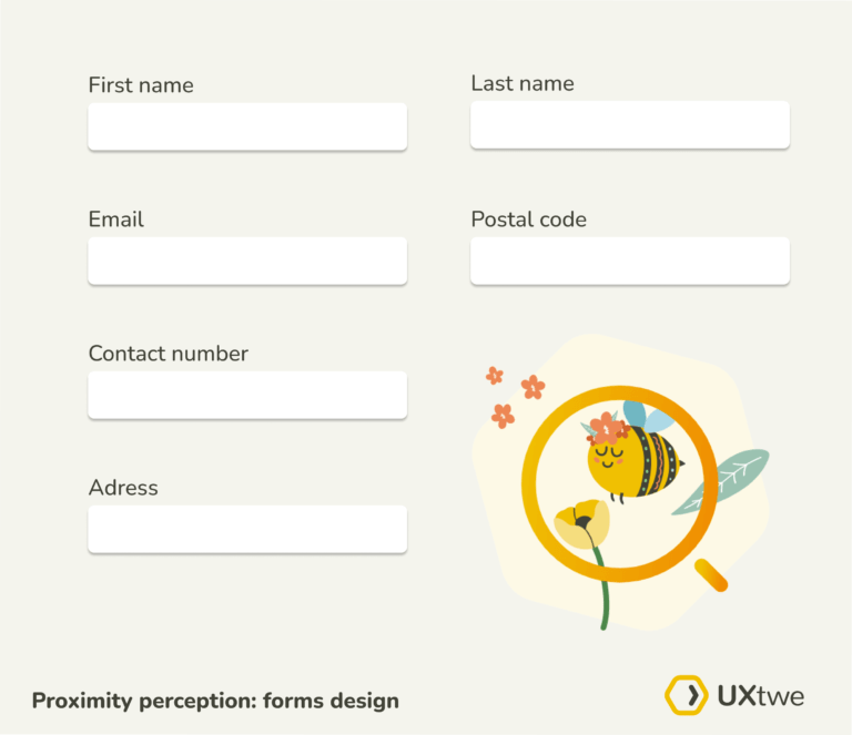 Proximity Perception: How this psychology principle is applied in UX ...