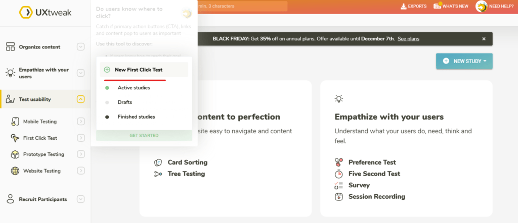First Click Testing 101 Getting Design Right Uxtweak