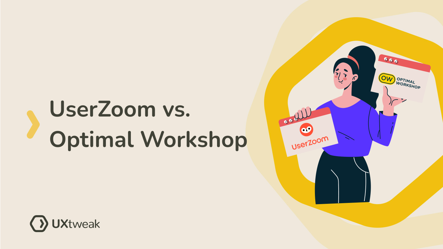 UserZoom vs Optimal Workshop: Compare for 2025 | UXtweak