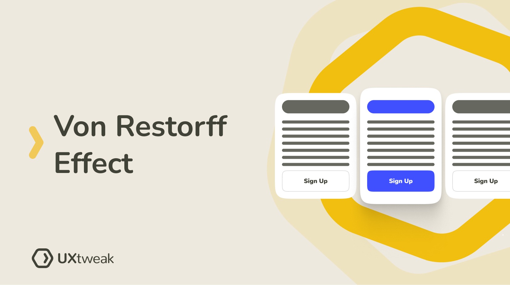 Von Restorff Effect: UX Law of Distinctiveness | UXtweak