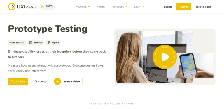 Prototype Testing Guide (w/Methods, How To & Example) | UXtweak